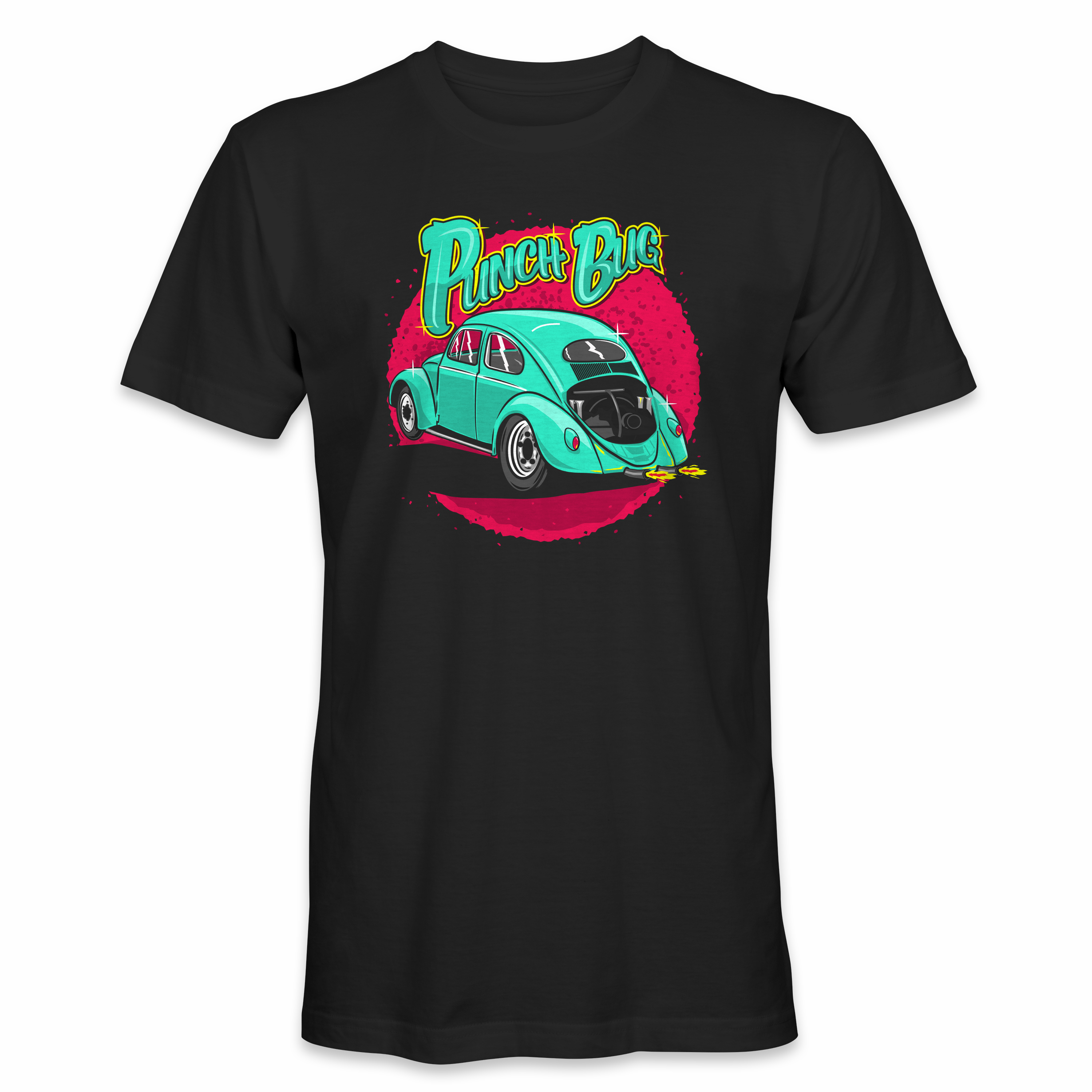 001 - 'PunchBug' VW Beetle T-Shirt – Threads Of Fortune